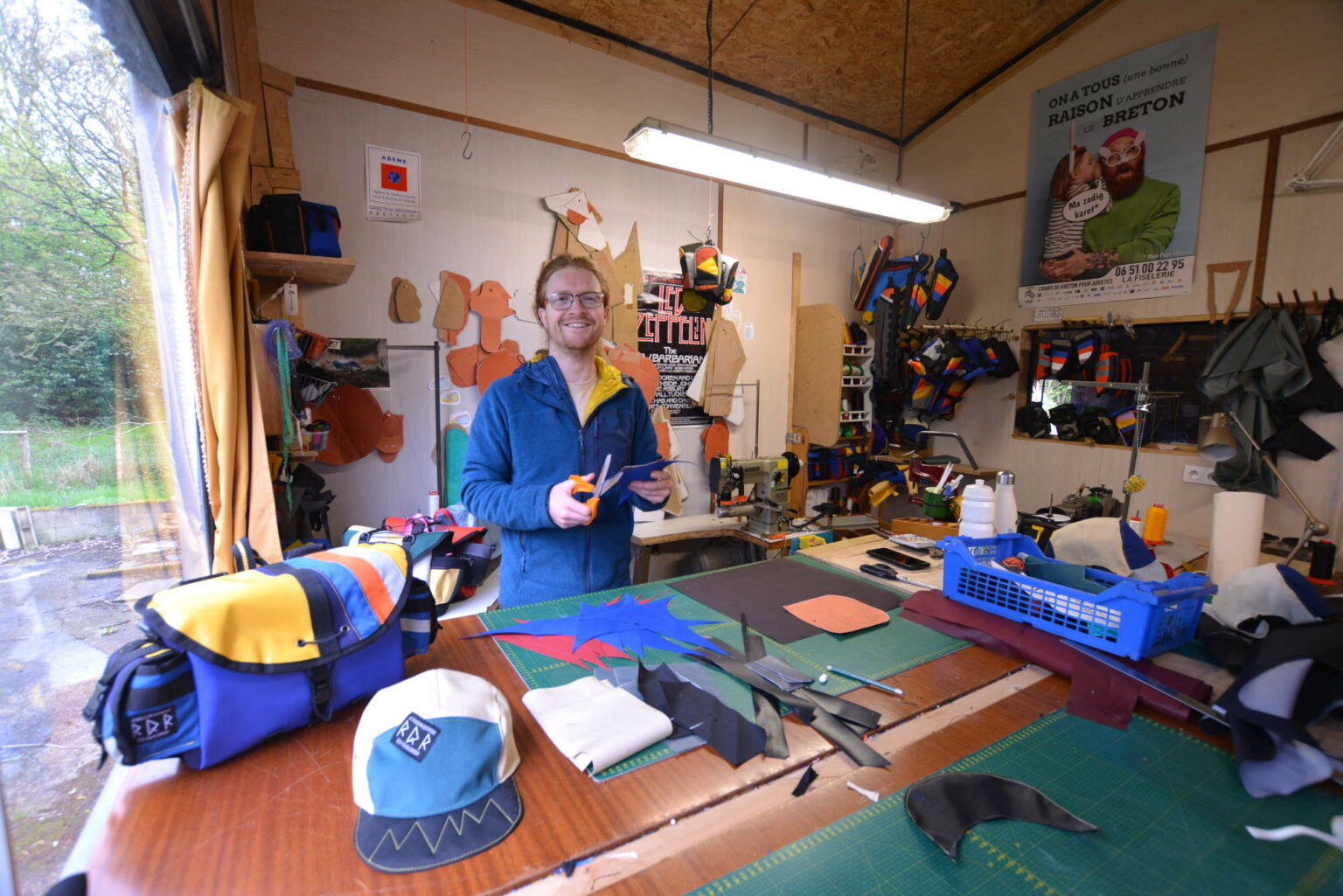 Sacoches de vélo écologiques: à propos - Le Rouquin qui roule