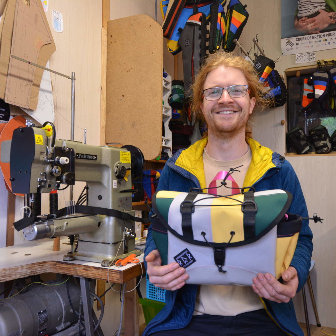Sacoches de vélo écologiques: à propos - Le Rouquin qui roule